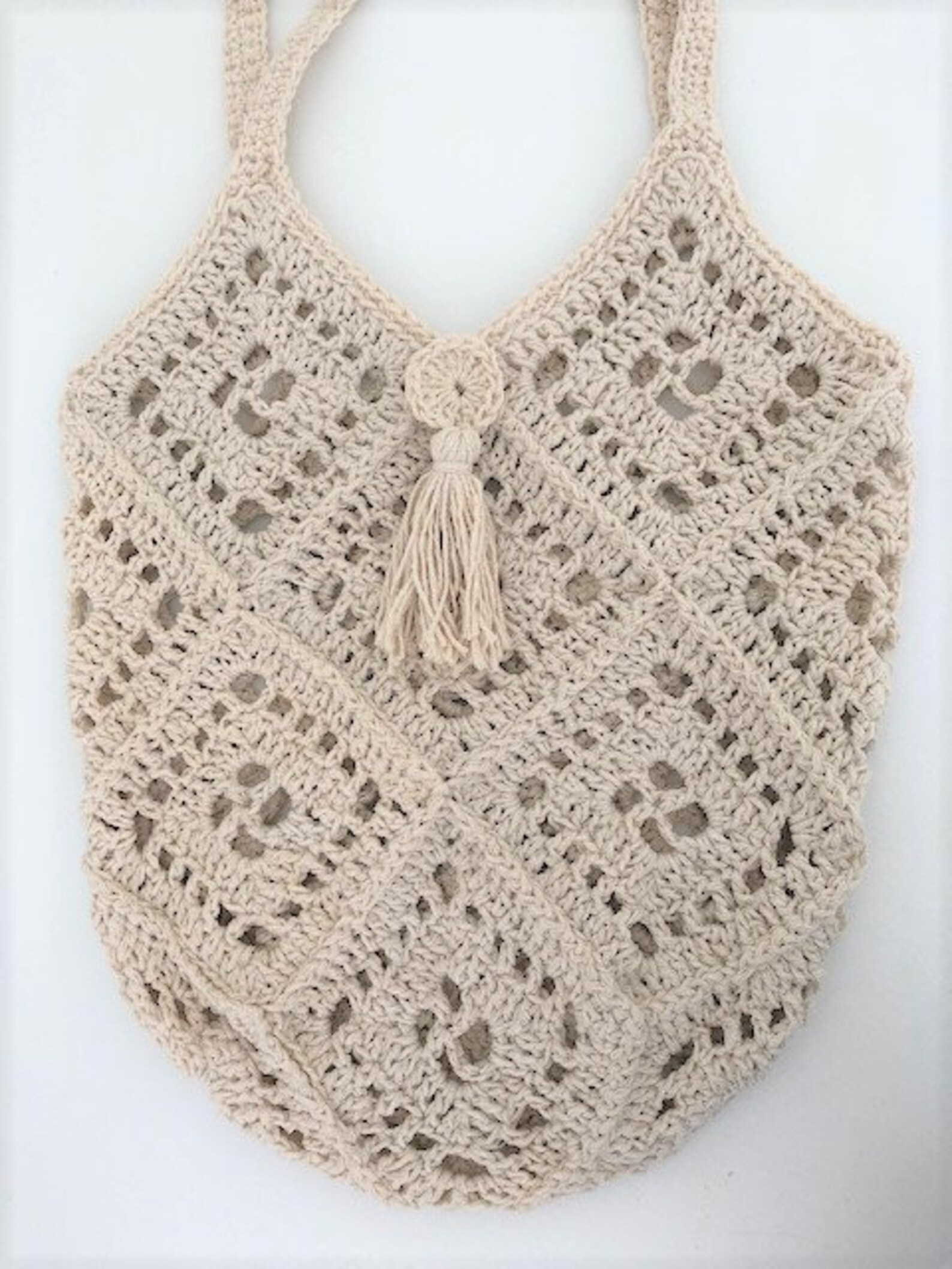 Pattern Crochet Square in a Square Bag - Etsy