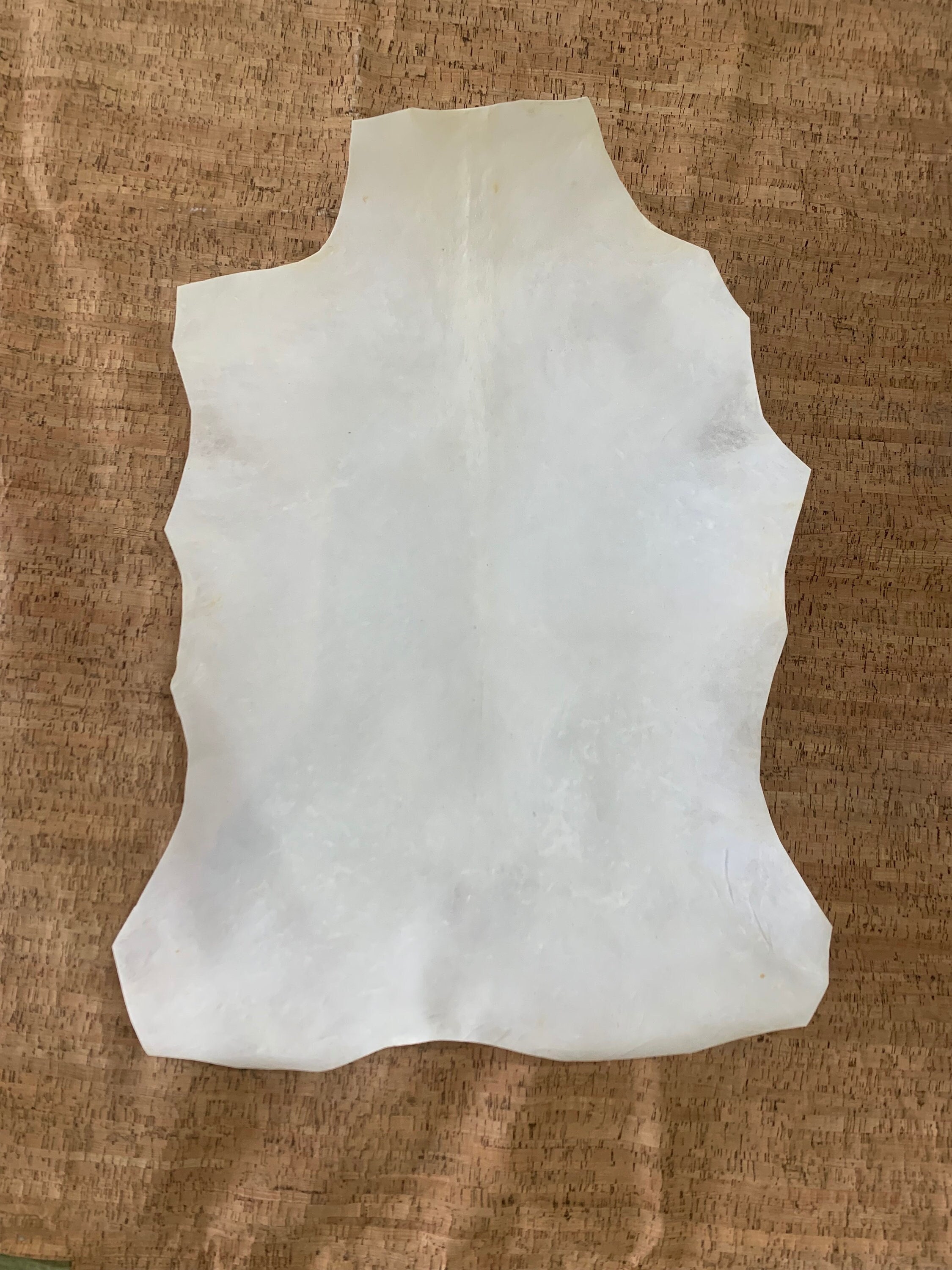 Full Hide Natural White Goatskin Parchment, Genuine Calf/goatskin ...