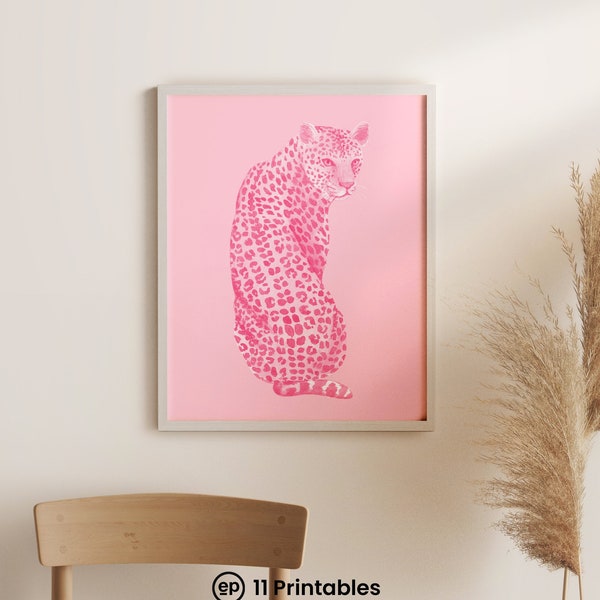 Pink Cheetah - Etsy