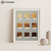 Toast Kinds Print Bread Poster Food Poster Bakery Art - Etsy