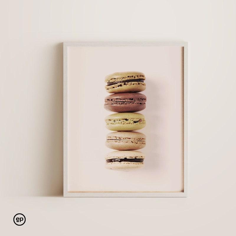 Macaron Print - Etsy