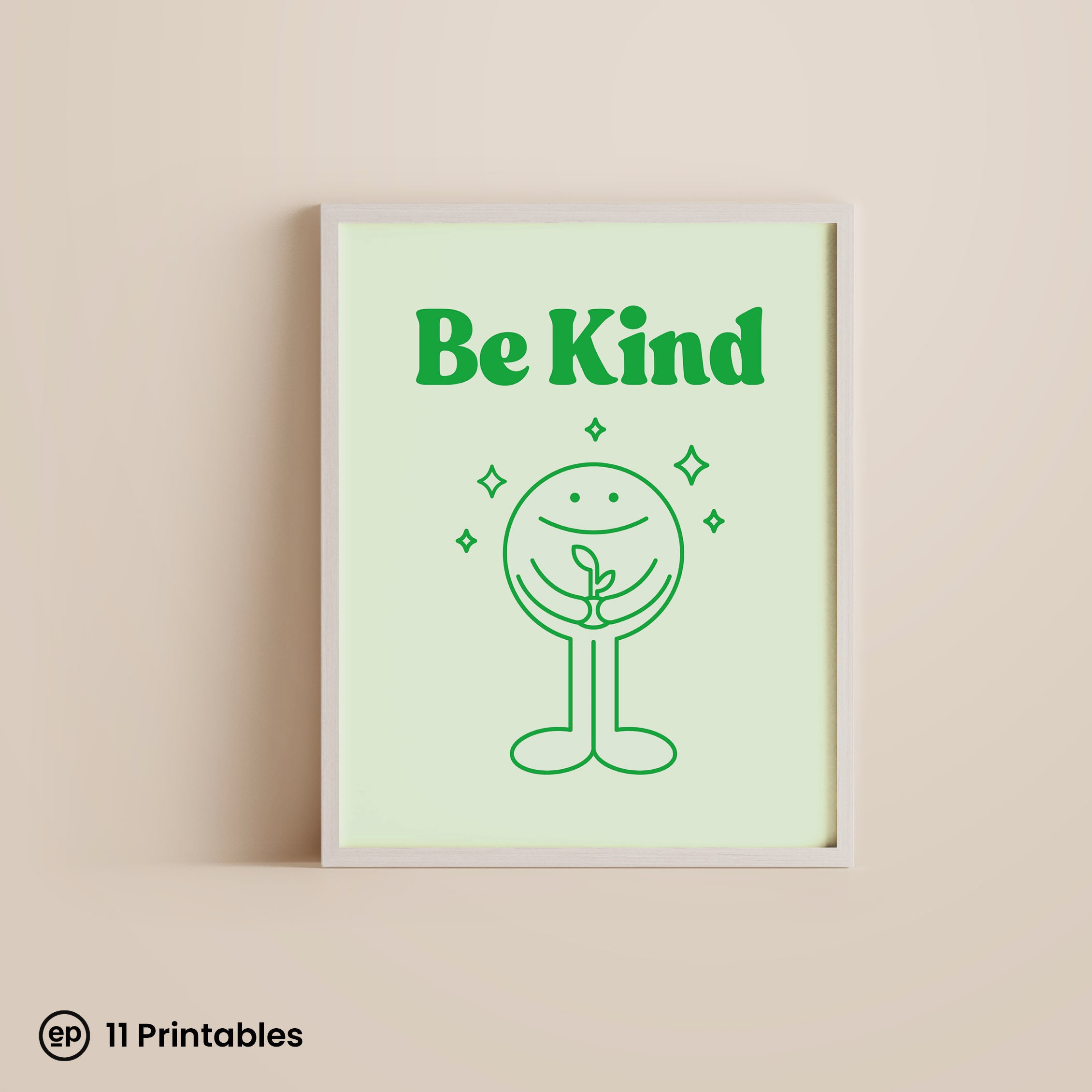 Be Kind Poster, Kind to All Kinds, Be Kind, Trendy Poster, Kindness ...