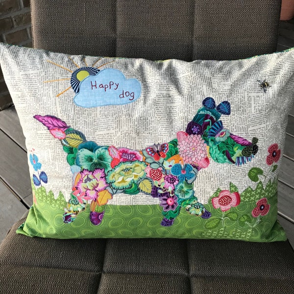 Fabric Collage - Etsy