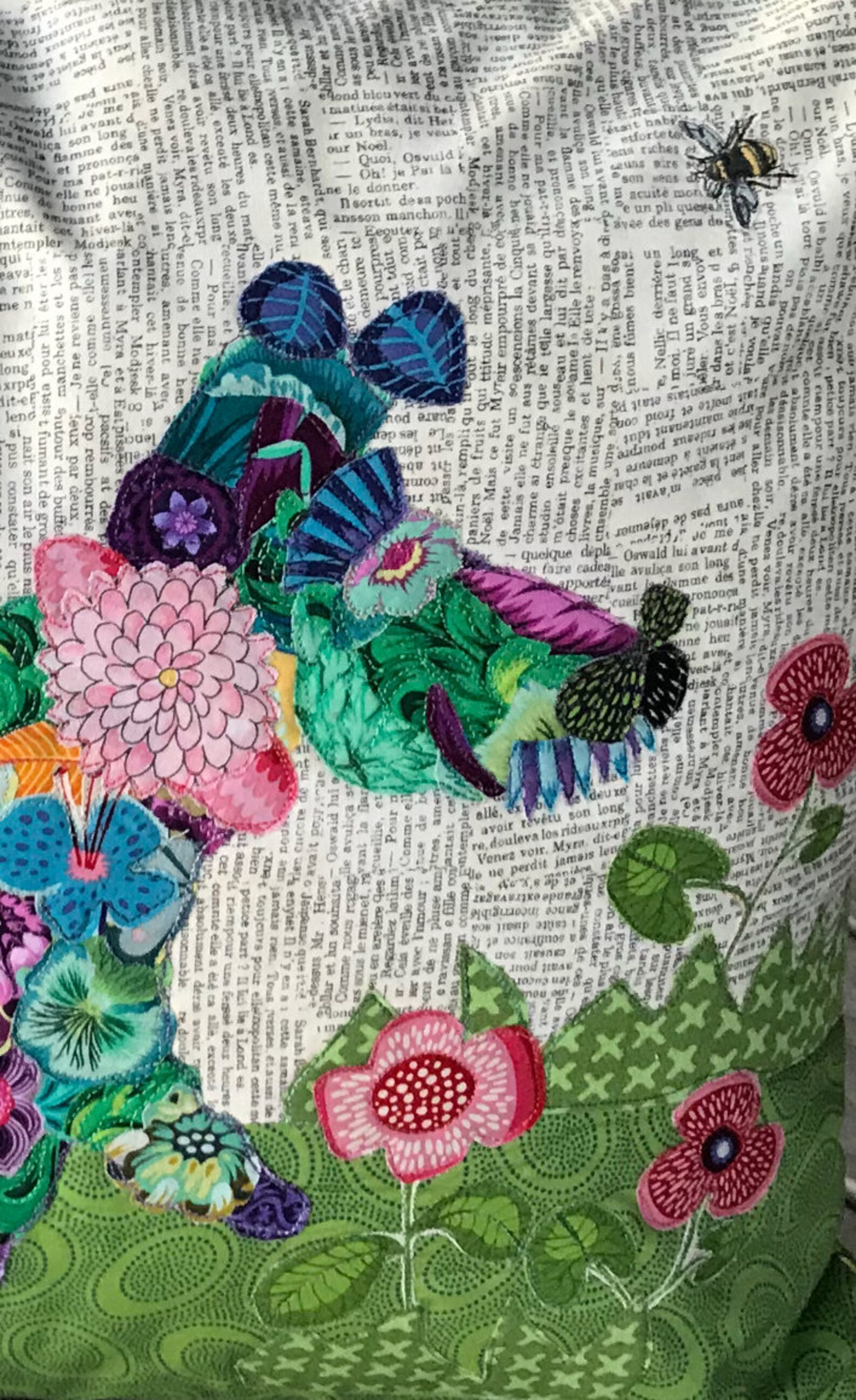 Pattern for Dog Fabric Collage by Naumann, PDF Pattern for Instant ...