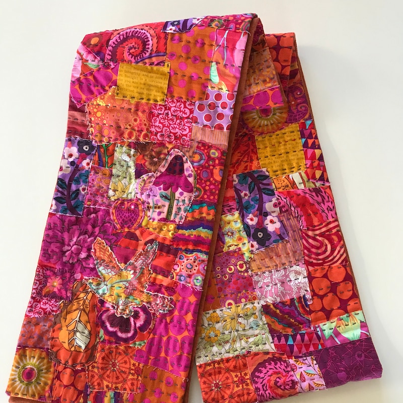 Boro Fabric Quilt - Etsy UK