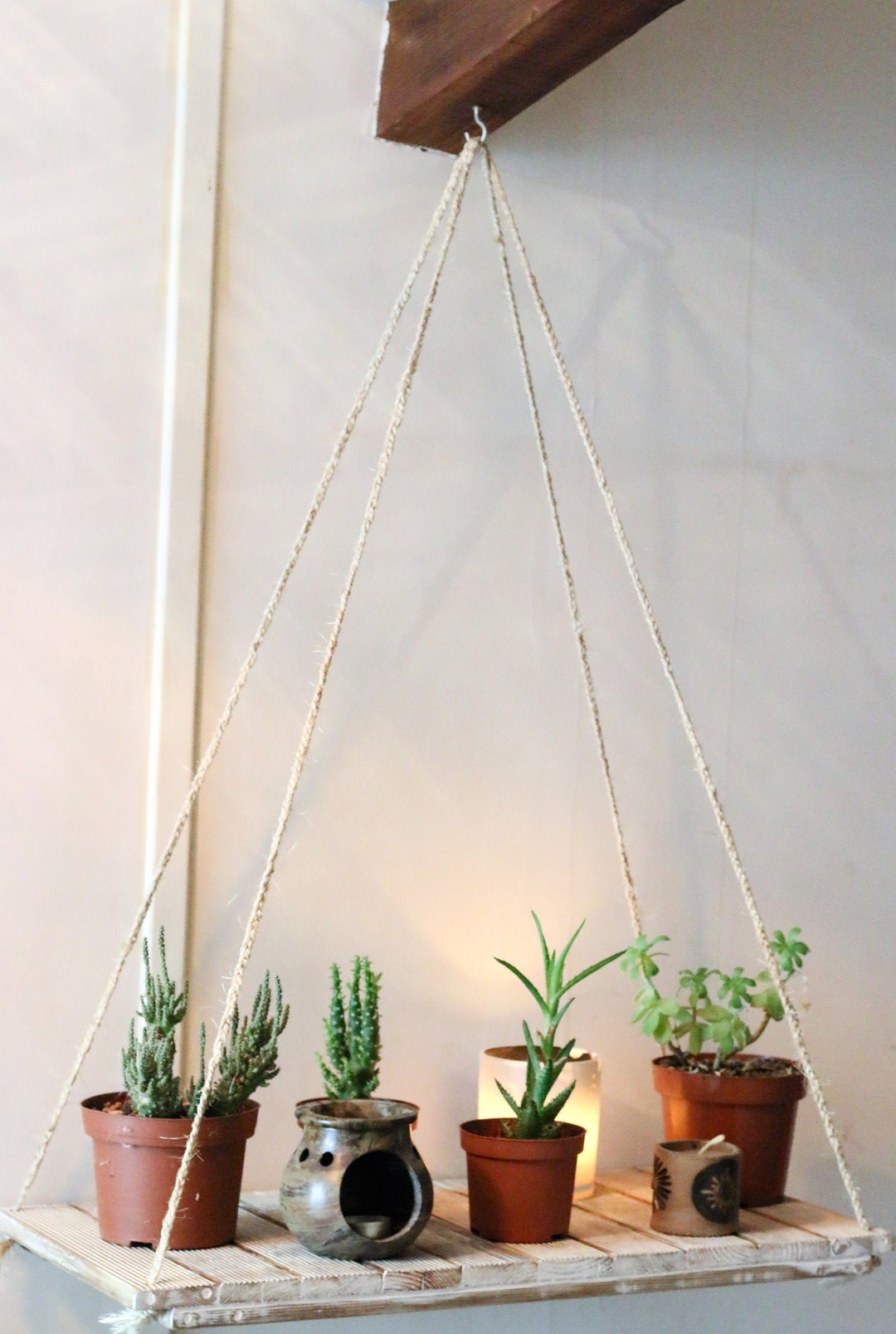 Grating Suspension - Interior Decoration - Bedside Table - Etsy