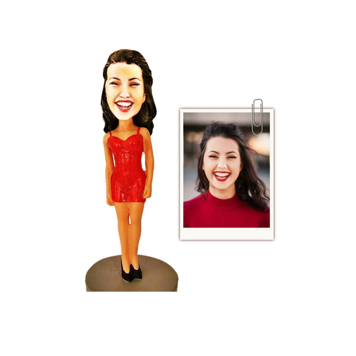 Personalized 3D Figurine: Custom Photo Gift, 6-inch Statue - Etsy
