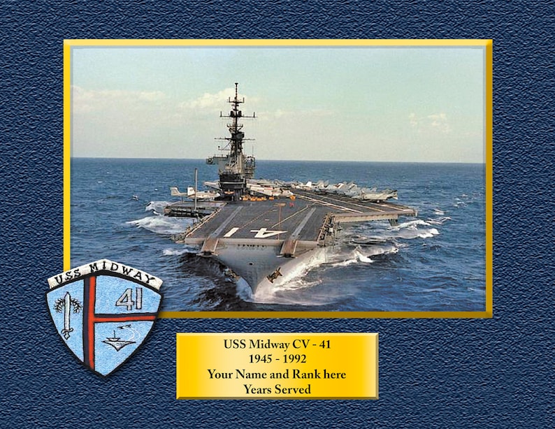 USS Knox FF-1052 Custom Personalized 8.5 X 11 Print of US Navy Ships ...