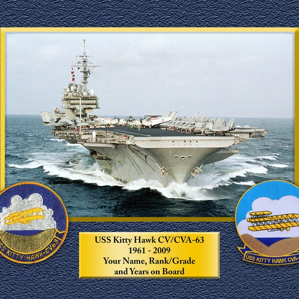 Uss Kitty Hawk - Etsy