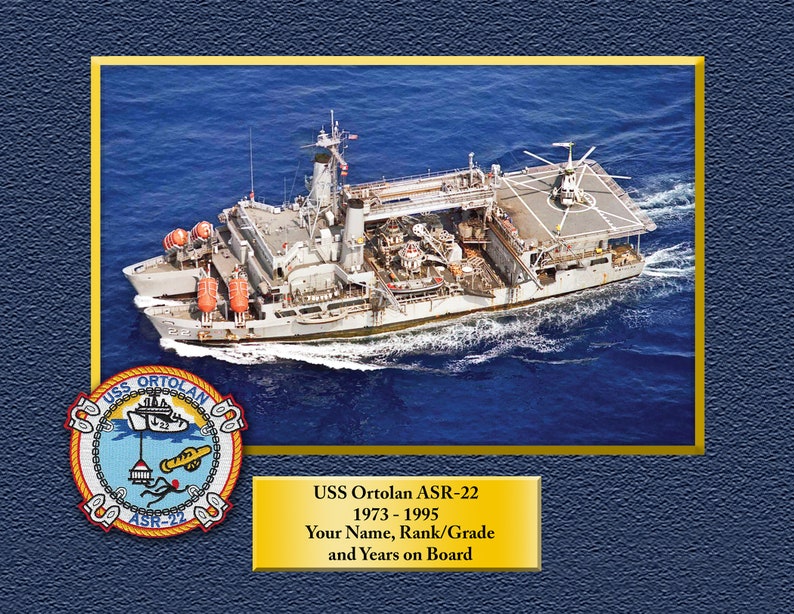 USS Clark FFG-11 Custom Personalized 8.5 X 11 Print of US Navy - Etsy