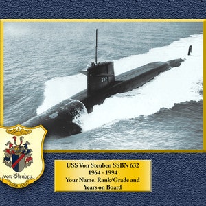USS Nitro AE-23 Custom Personalized 8.5 X 11 Print of US Navy Ships ...