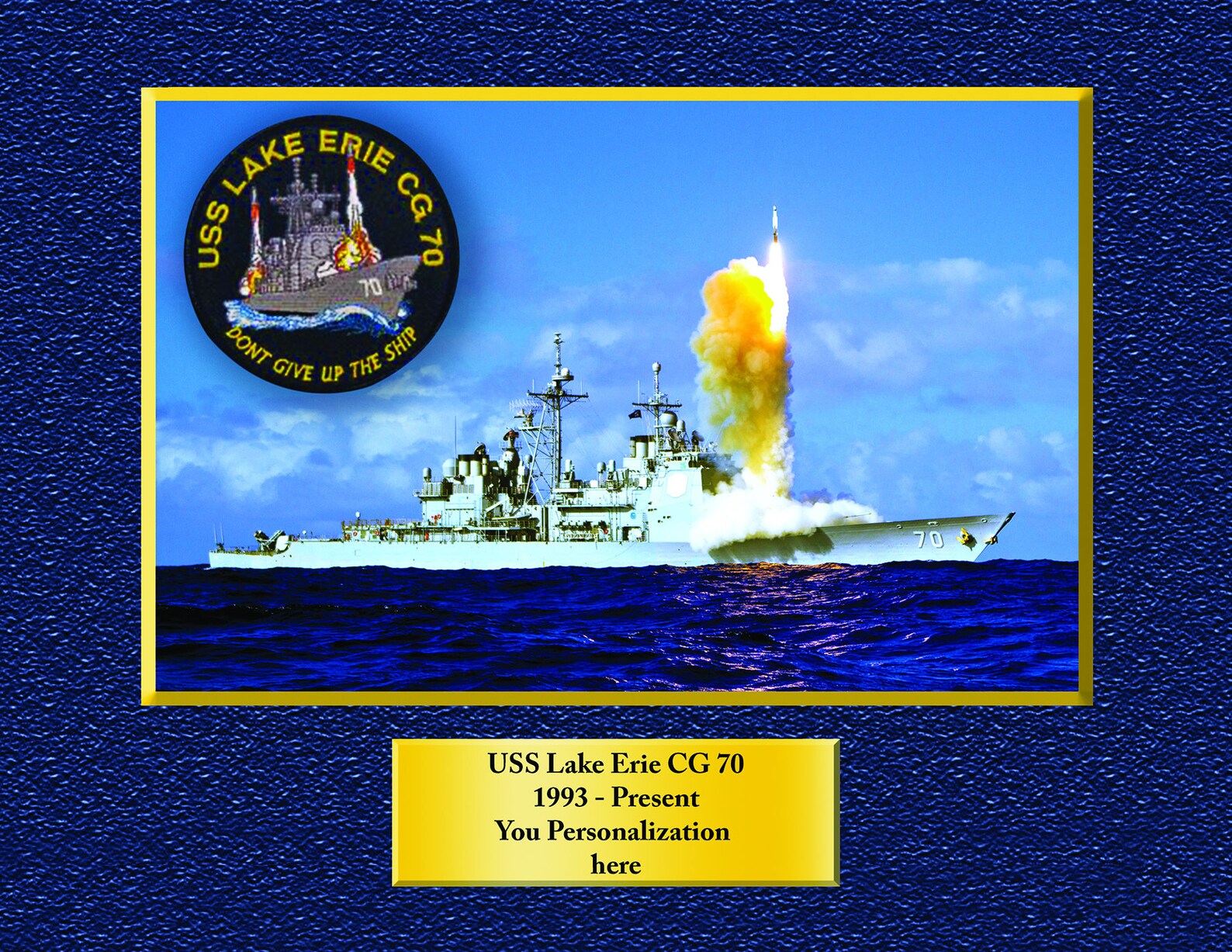 USS King DL10/DLG10/DDG41 Custom Personalized 8.5 X 11 Print of US Navy ...
