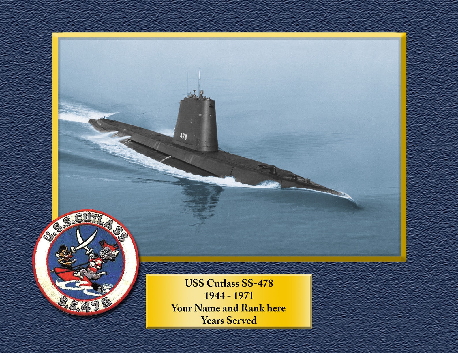 USS Rankin AKA-103 benutzerdefinierte personalisierte 85 X 11 - Etsy.de