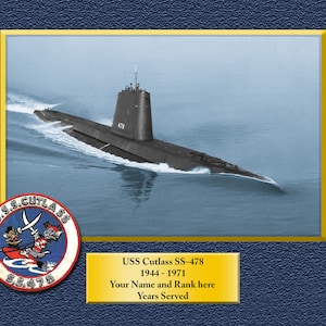 USS Edisto AGB-2 Custom Personalized 8.5 X 11 Print of US Navy Ships ...