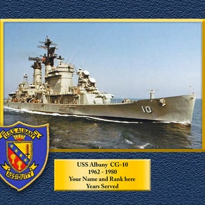 USS Adroit MSO-509 Custom Personalized 8.5 X 11 Print of US Navy Ships ...