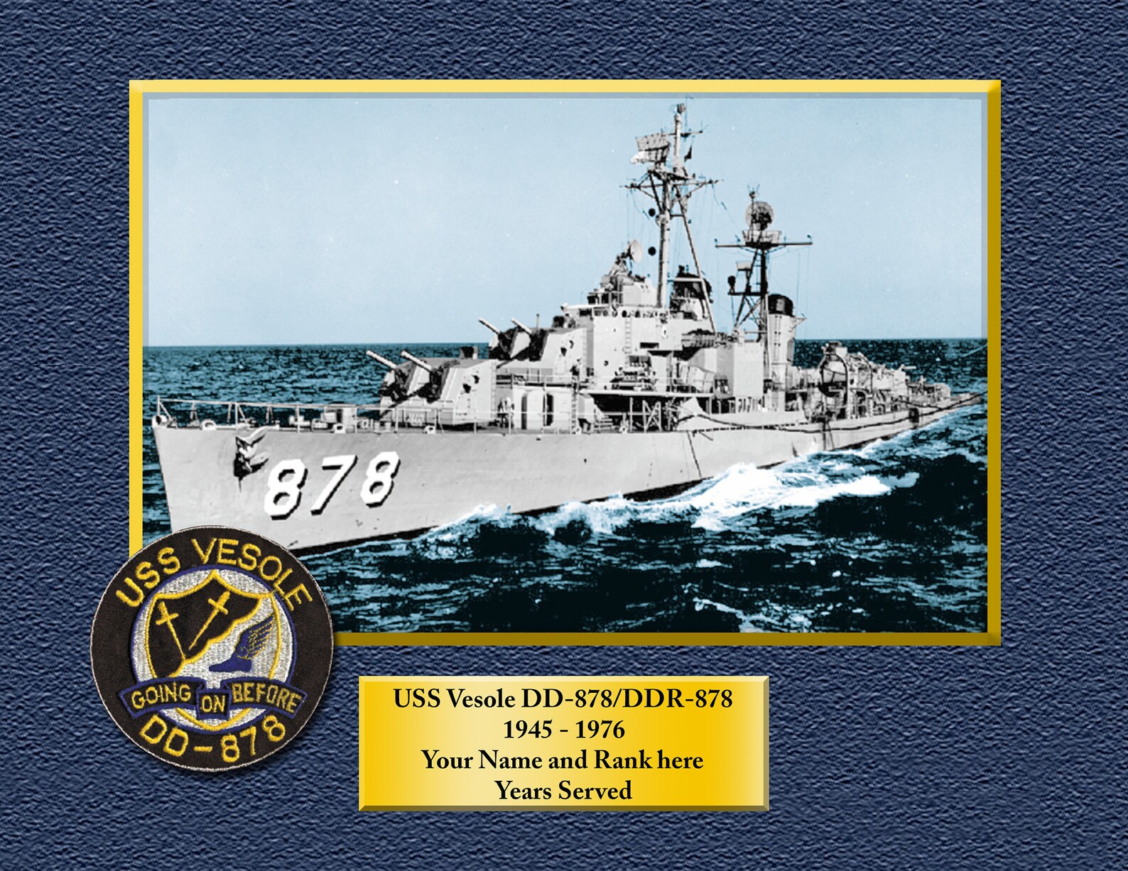 USS Nitro AE-23 Custom Personalized 8.5 X 11 Print of US Navy Ships ...