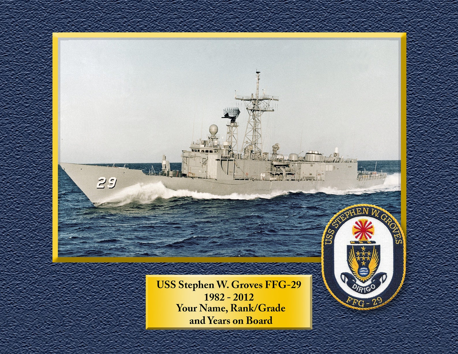 USS Safeguard ARS-50 8.5 X 11 Print of US Navy Ships Unique Gift Idea ...