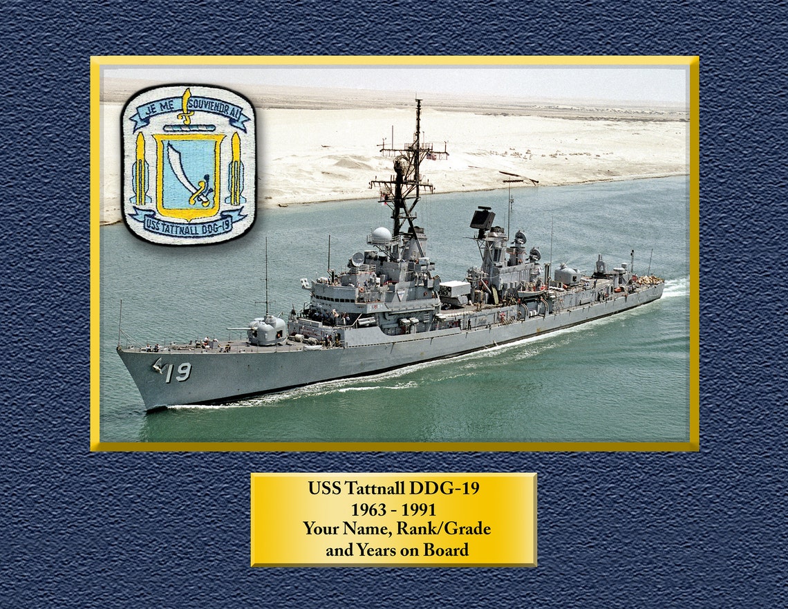 USS Robison DDG-12 8.5 X 11 Print of US Navy Ships Unique Gift - Etsy
