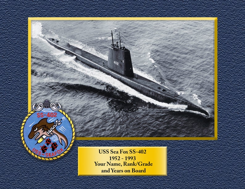 USS Brunswick ATS-3 Custom Personalized 8.5 X 11 Print of US | Etsy