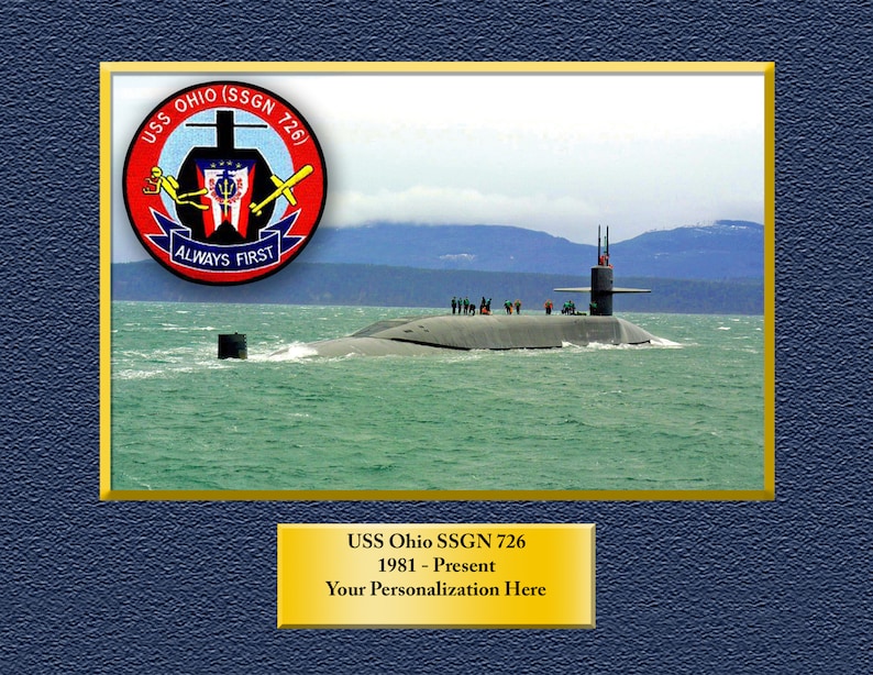 USS NICHOLSON DD982 Custom Personalized 8.5 X 11 Print of US | Etsy