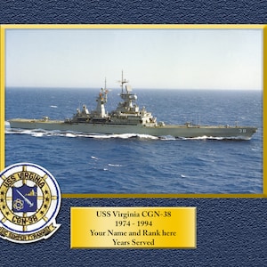 USS Nitro AE-23 Custom Personalized 8.5 X 11 Print of US Navy Ships ...