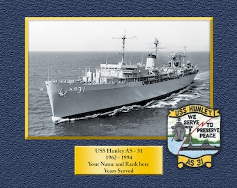 USS Bridget DE 1024 Custom Personalized 8.5 X 11 Print of US - Etsy