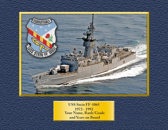 USS Stein FF-1065 Custom Personalized 8.5 X 11 Print of US - Etsy