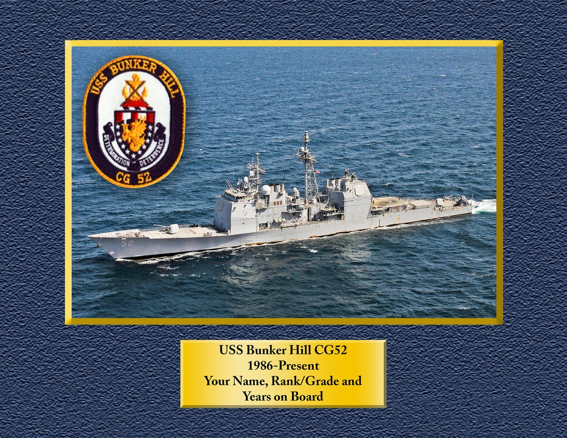 USS Bridget DE 1024 Custom Personalized 8.5 X 11 Print of US Navy Ships ...