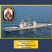 USS Bridget DE 1024 Custom Personalized 8.5 X 11 Print of US Navy Ships ...