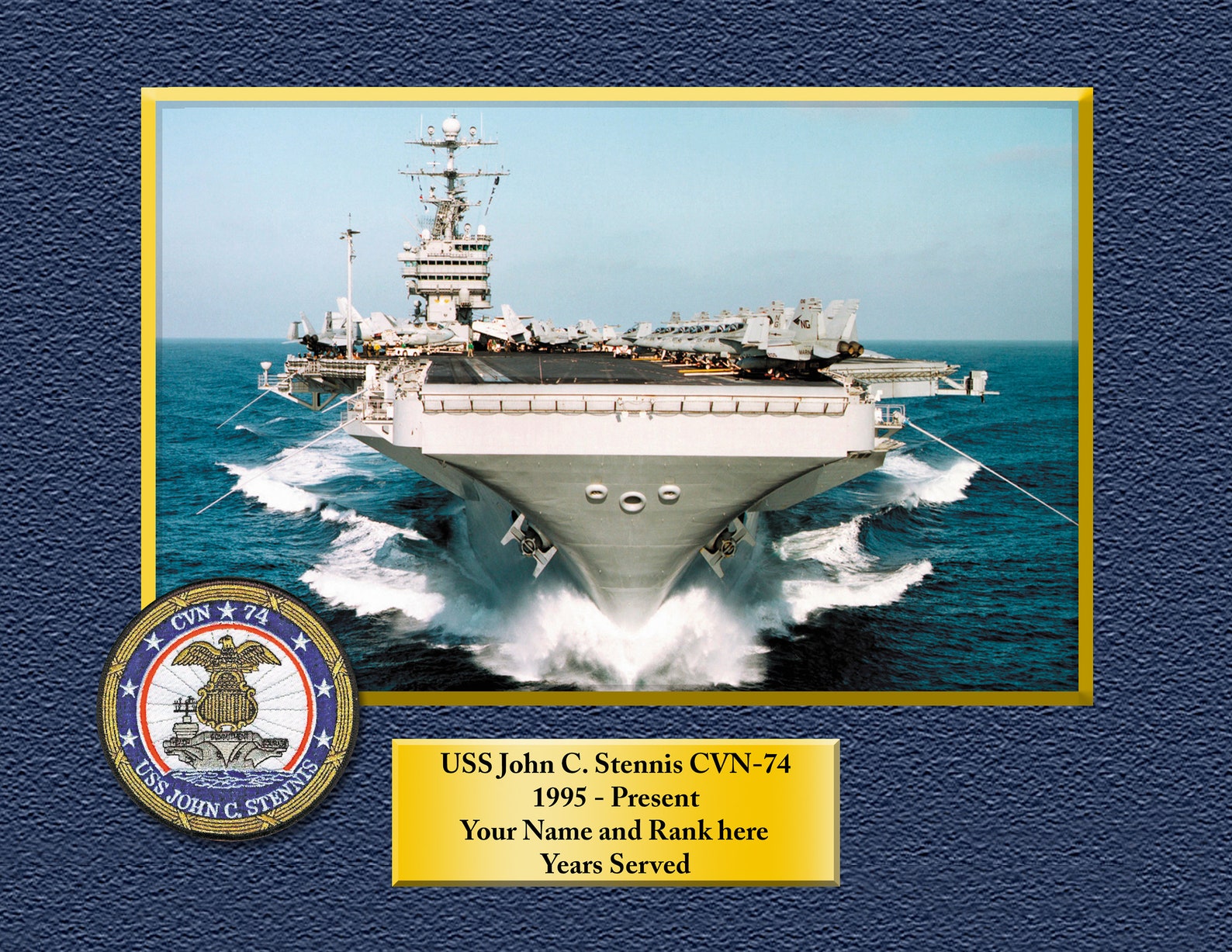 USS Briscoe DD-977 Custom Personalized 11X14 Print of US Navy - Etsy