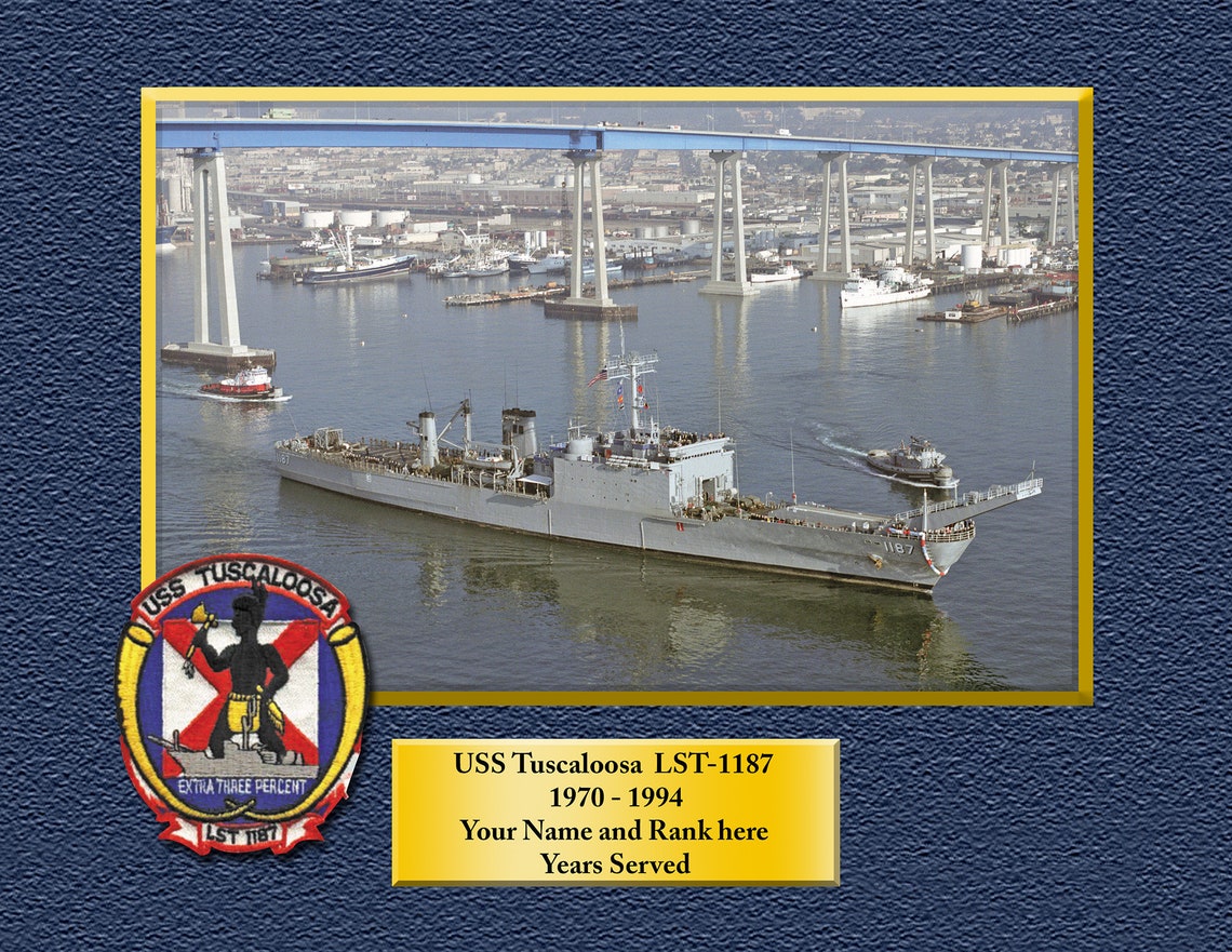USS Nitro AE-23 Custom Personalized 8.5 X 11 Print of US Navy Ships ...