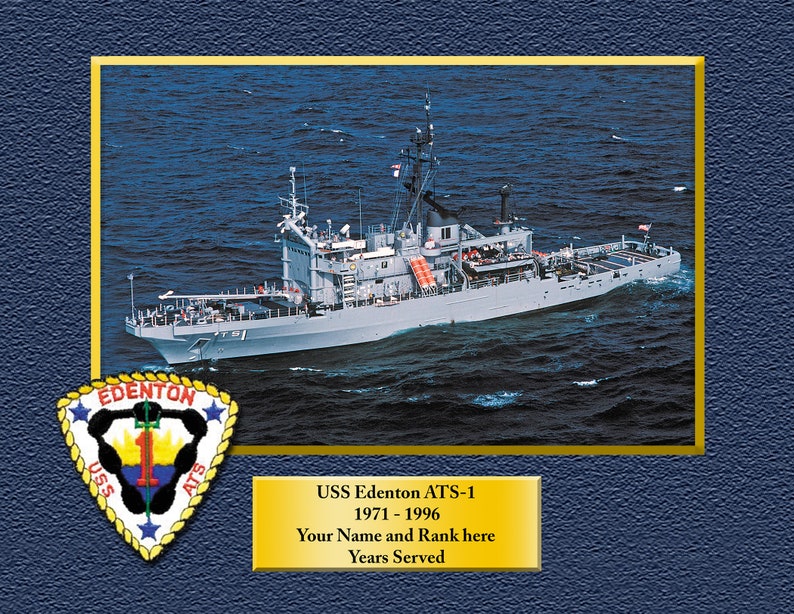 USS Macdonough DLG-8 Custom Personalized 8.5 X 11 Print of US Navy ...