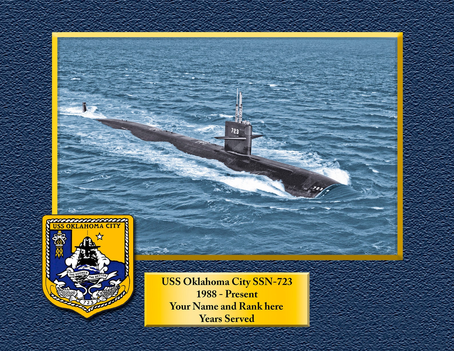 USS NICHOLSON DD982 Custom Personalized 8.5 X 11 Print of US - Etsy
