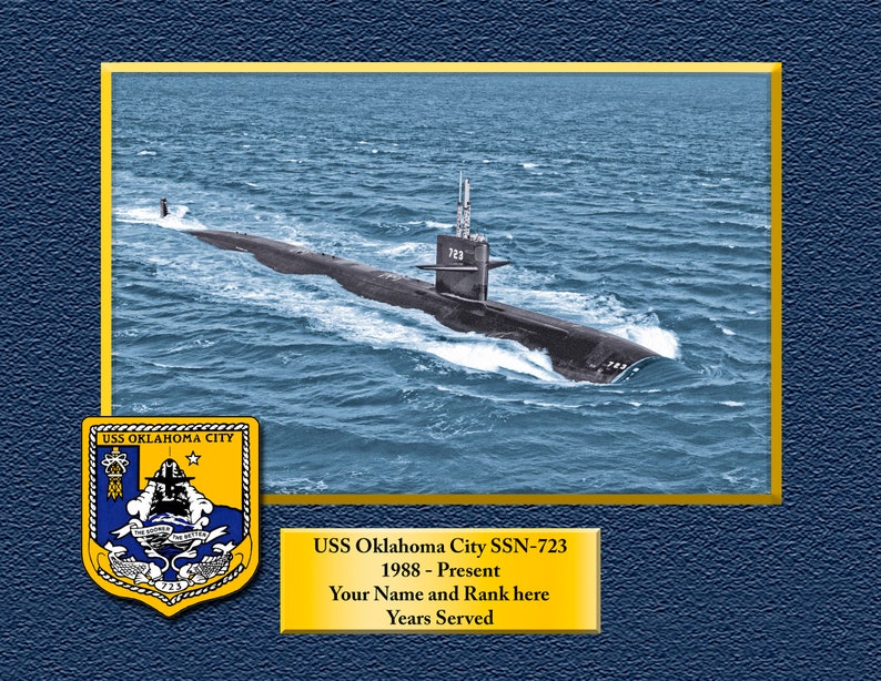 USS Patterson De-ff-1061 Custom Personalized 8.5 X 11 Print of - Etsy