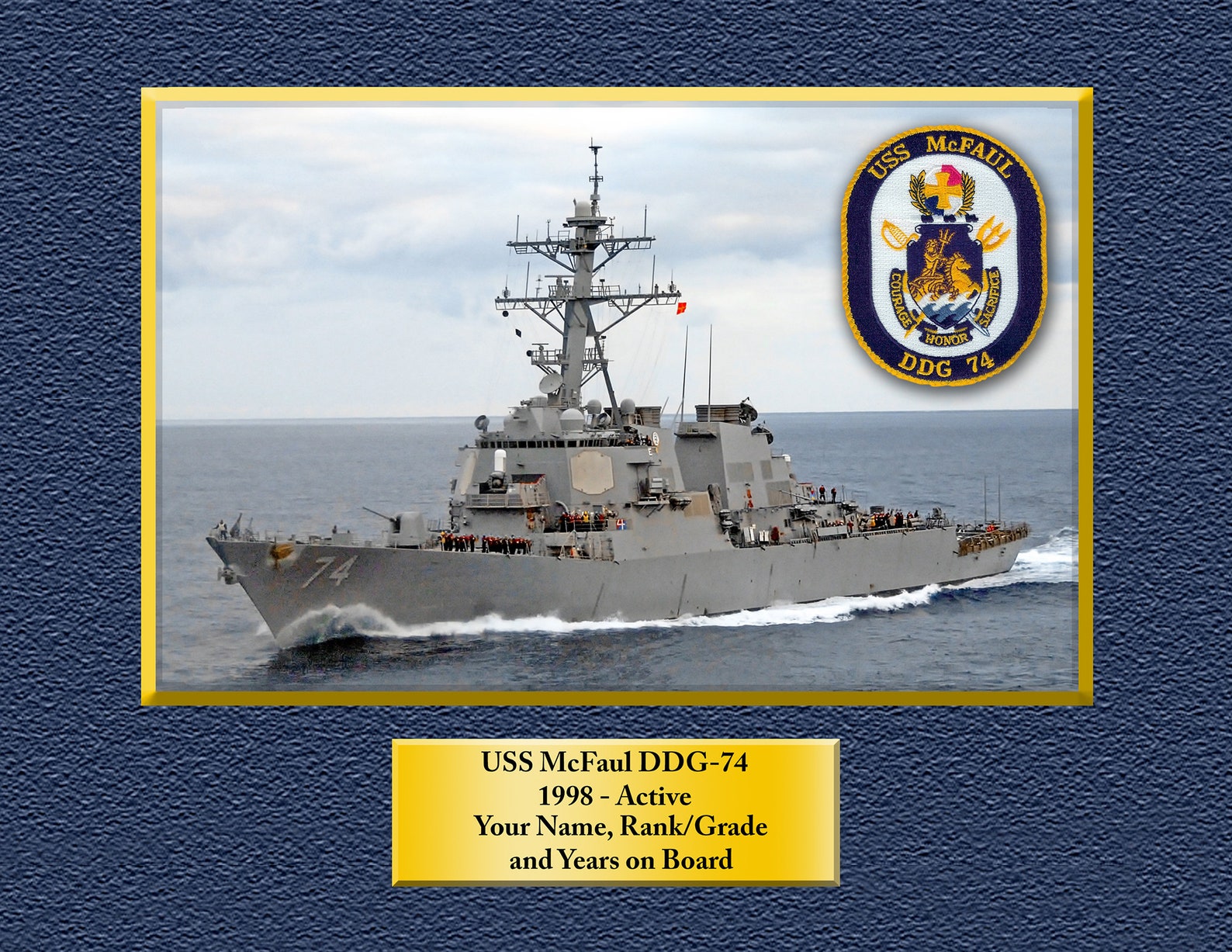 USS Jason AR-8 Custom Personalized 8.5 X 11 Print of US Navy - Etsy
