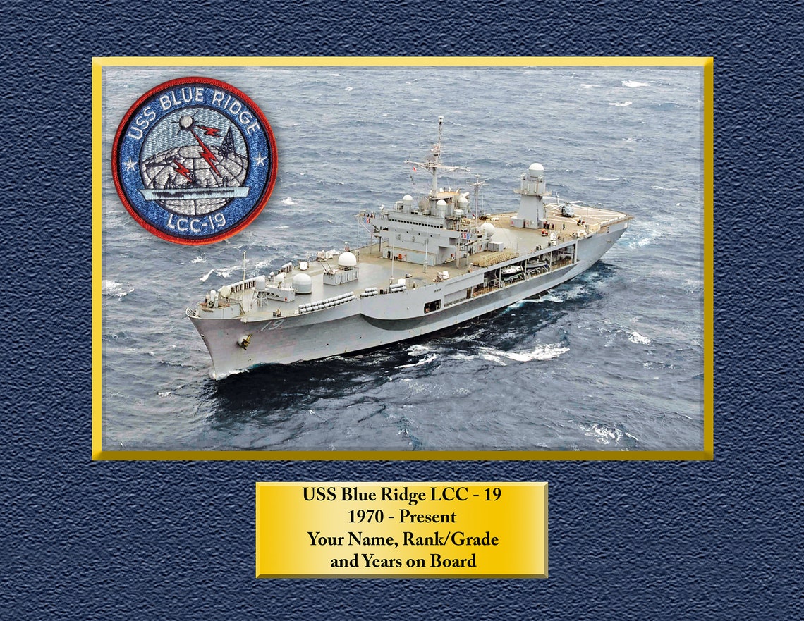 USS Winston S. Churchill DDG 81 Custom Personalized 8.5 X 11 - Etsy