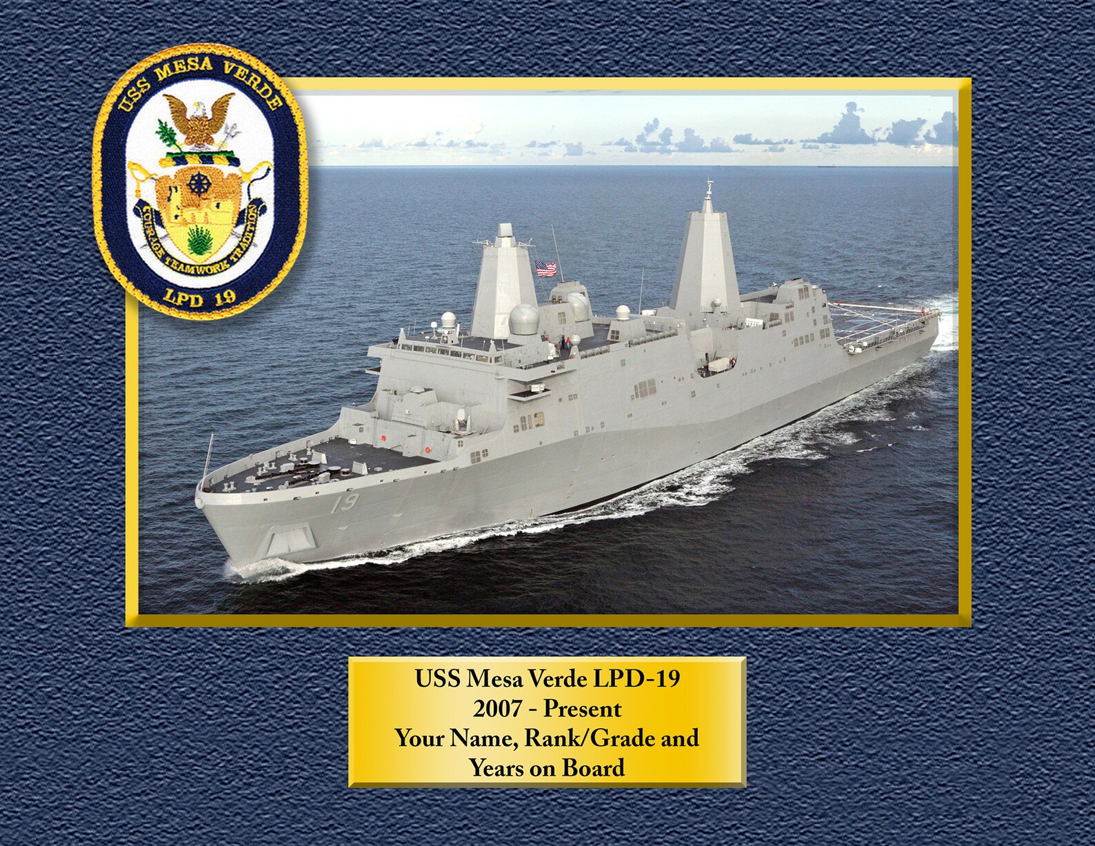 USS Knox FF-1052 Custom Personalized 8.5 X 11 Print of US Navy Ships ...