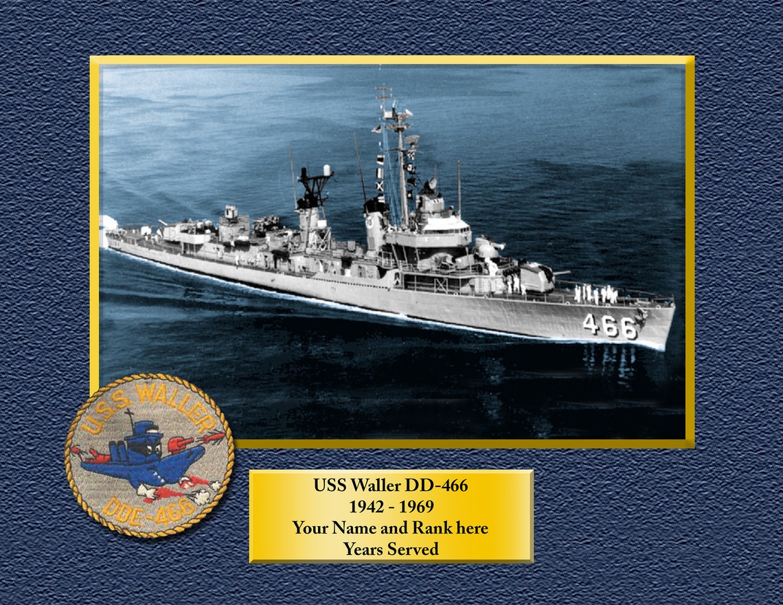 USS Cayuga LST-1186 Custom Personalized 8.5 X 11 Print of US - Etsy