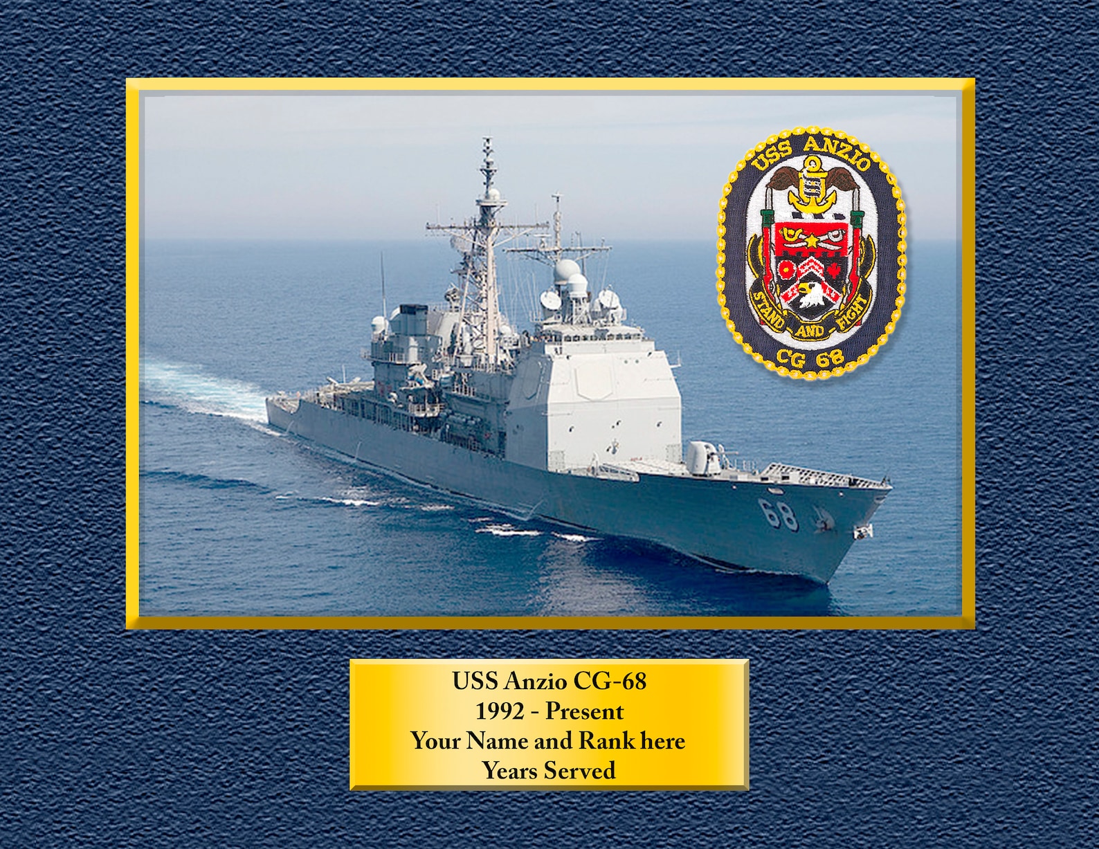 USS Adroit MSO-509 Custom Personalized 8.5 X 11 Print of US - Etsy