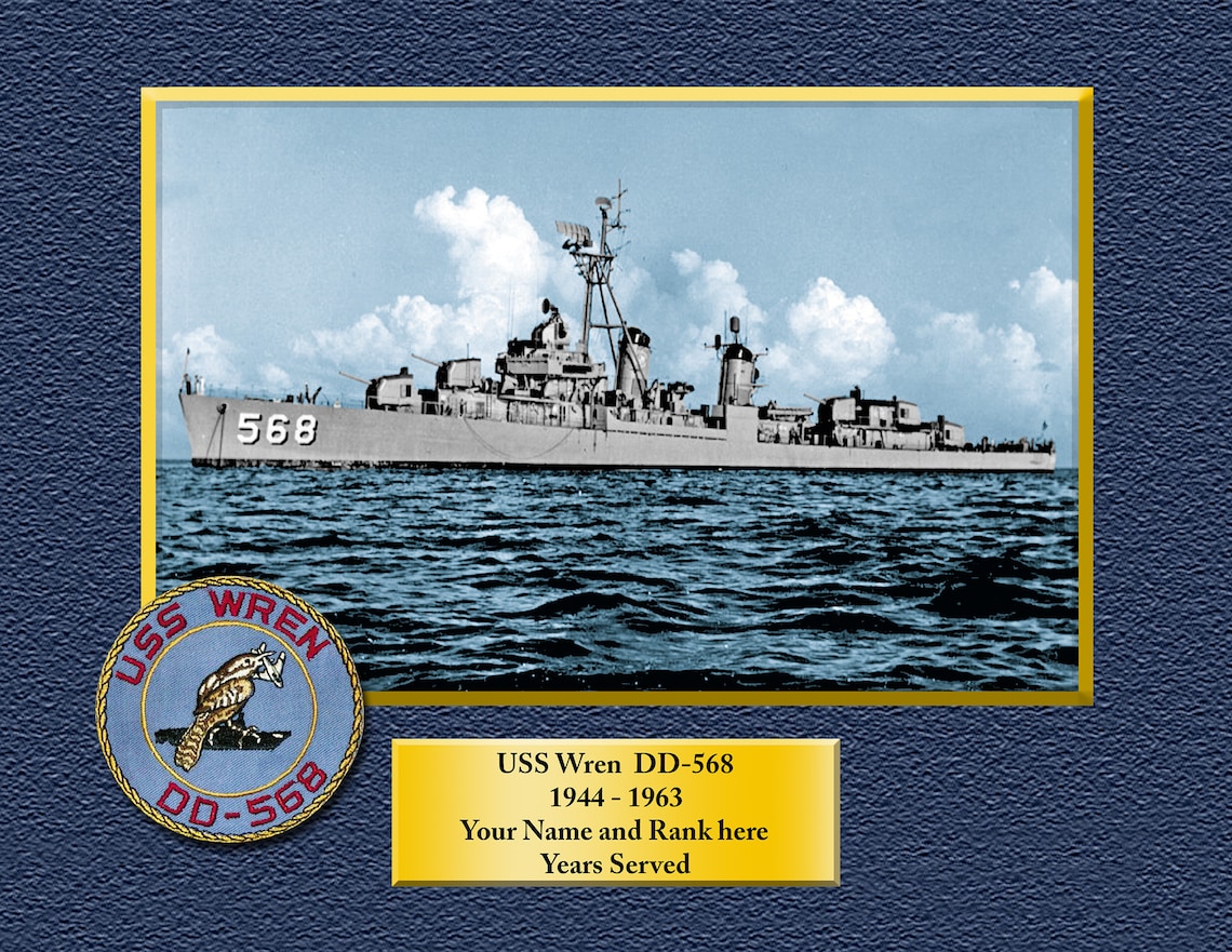 USS Windham County LST-1170 Custom Personalized 8.5 X 11 Print of US ...