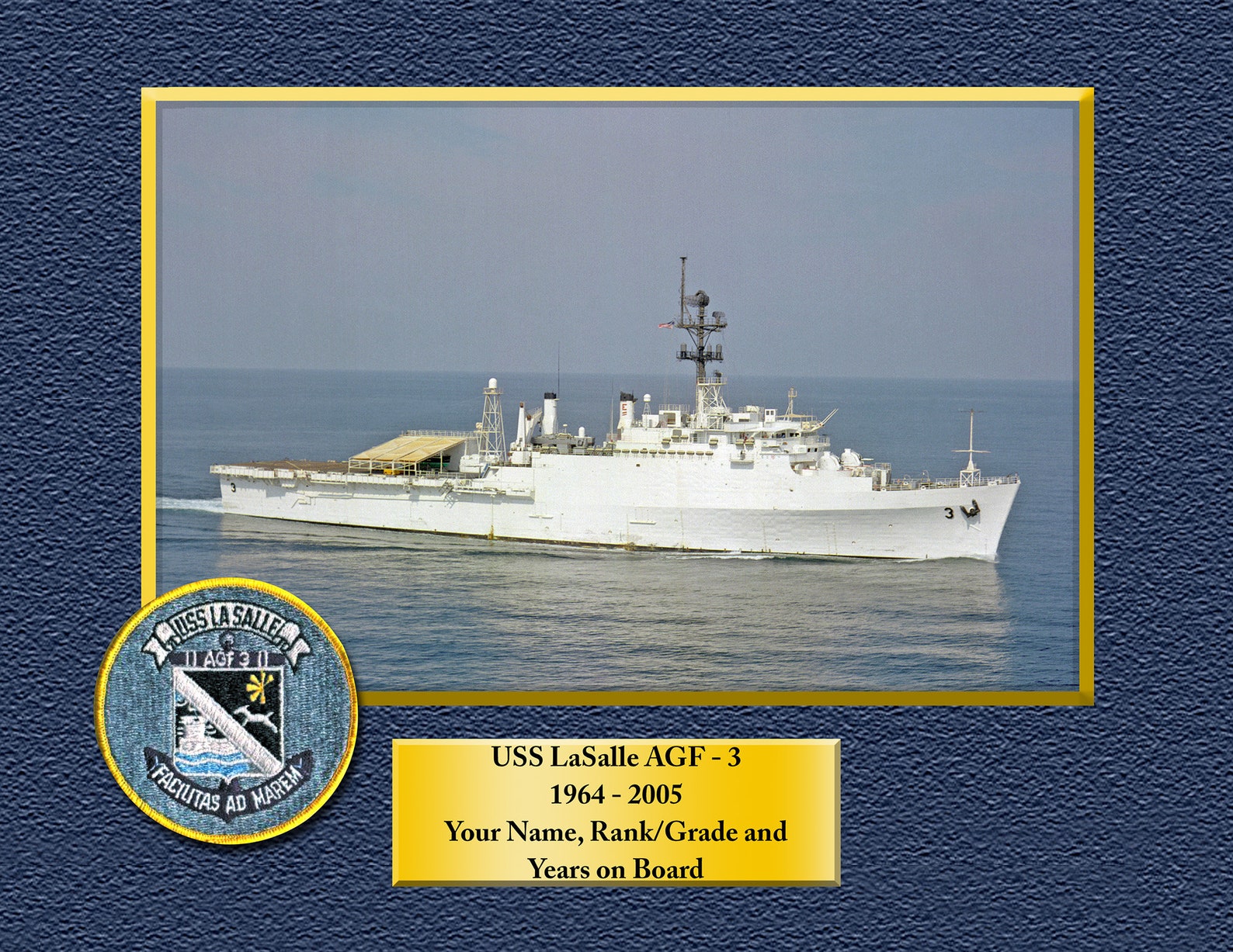 USS KEARSARGE LHD3 Custom Personalized 8.5 X 11 Print of US | Etsy