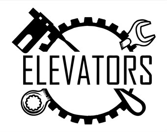 Elevator Decal | Etsy