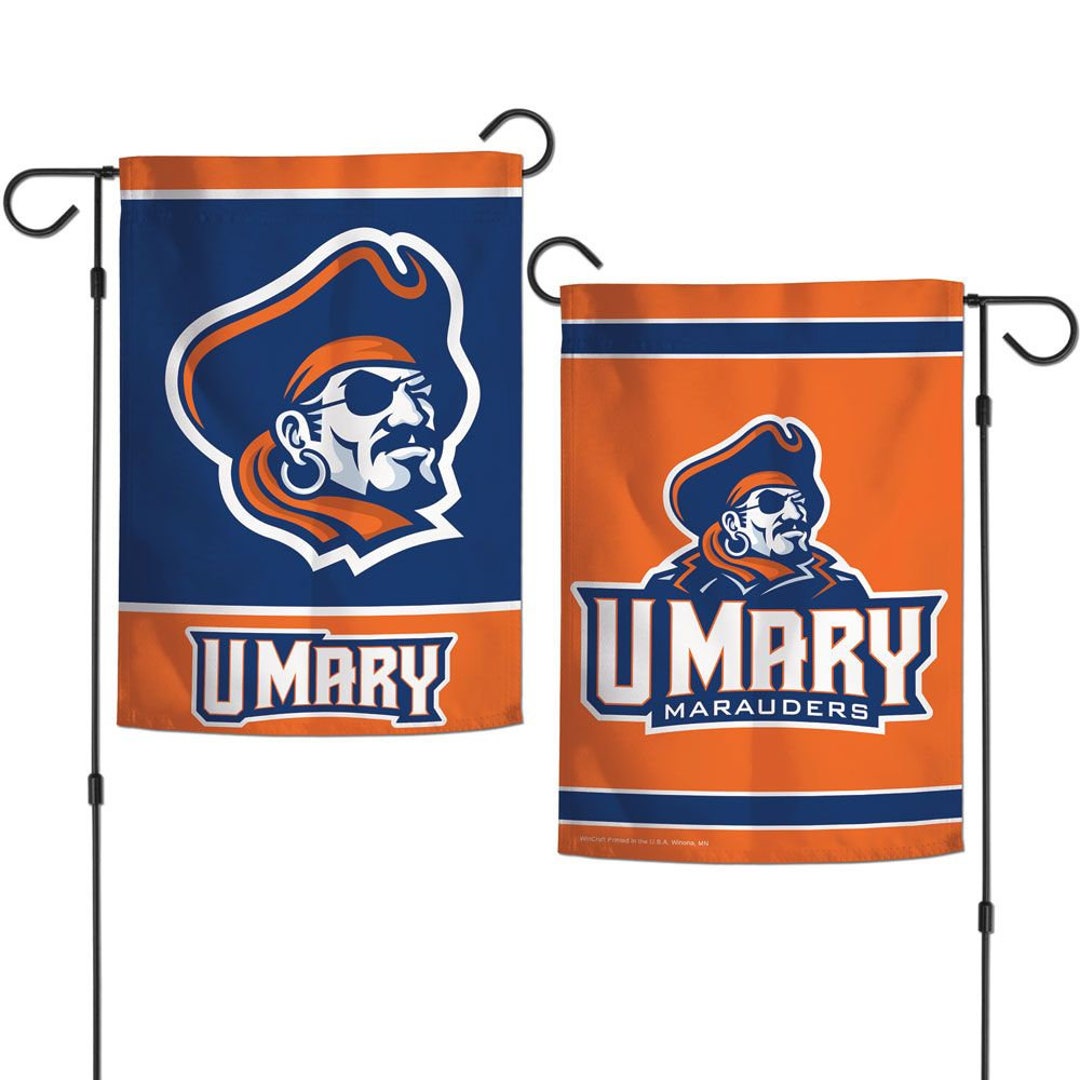 University of Mary Marauders Flag, Measures 12.5 X 18 Double Sided Yard ...