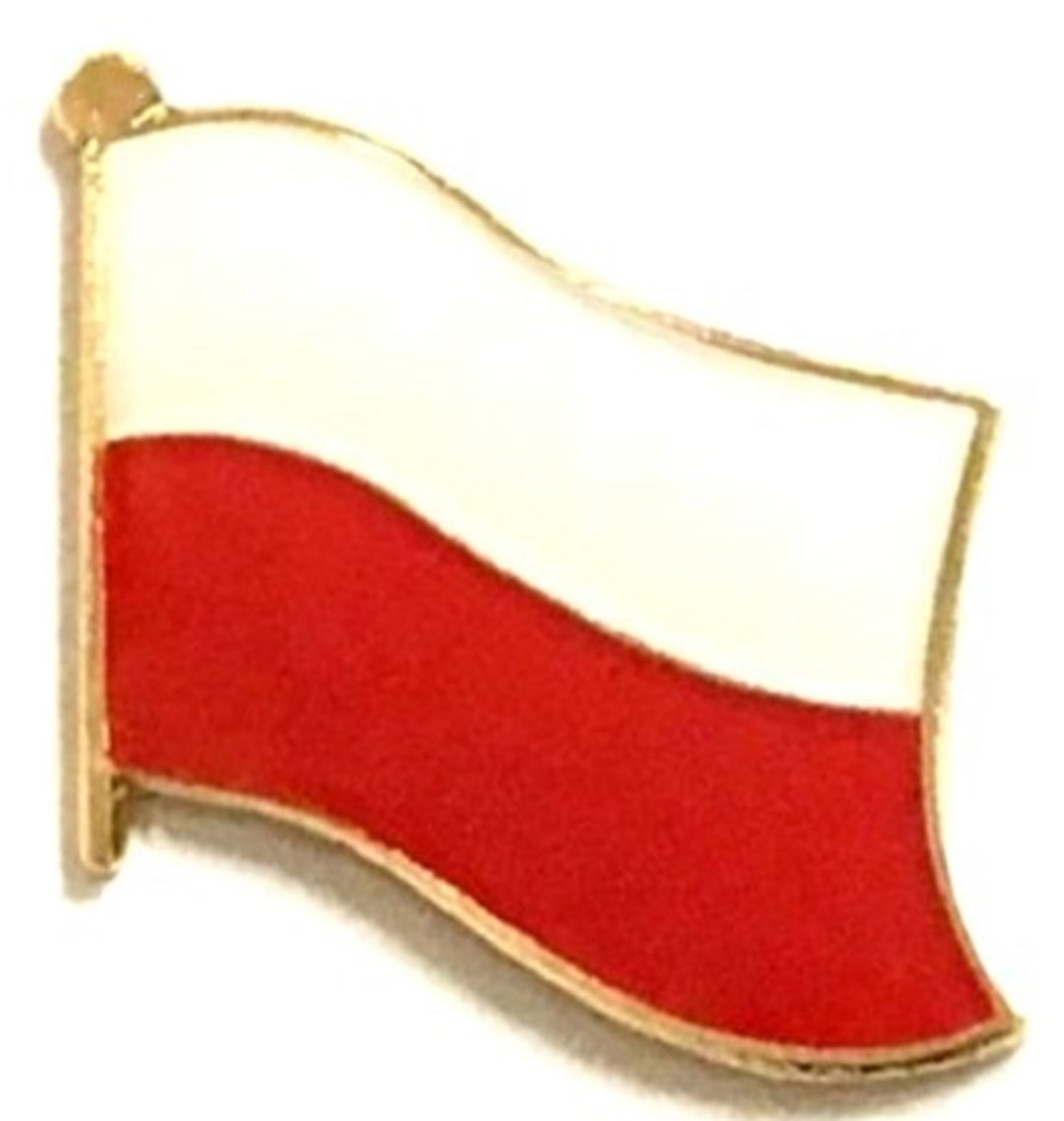 Pack of 3 Poland New World Flag Lapel Pin Badges Three - Etsy