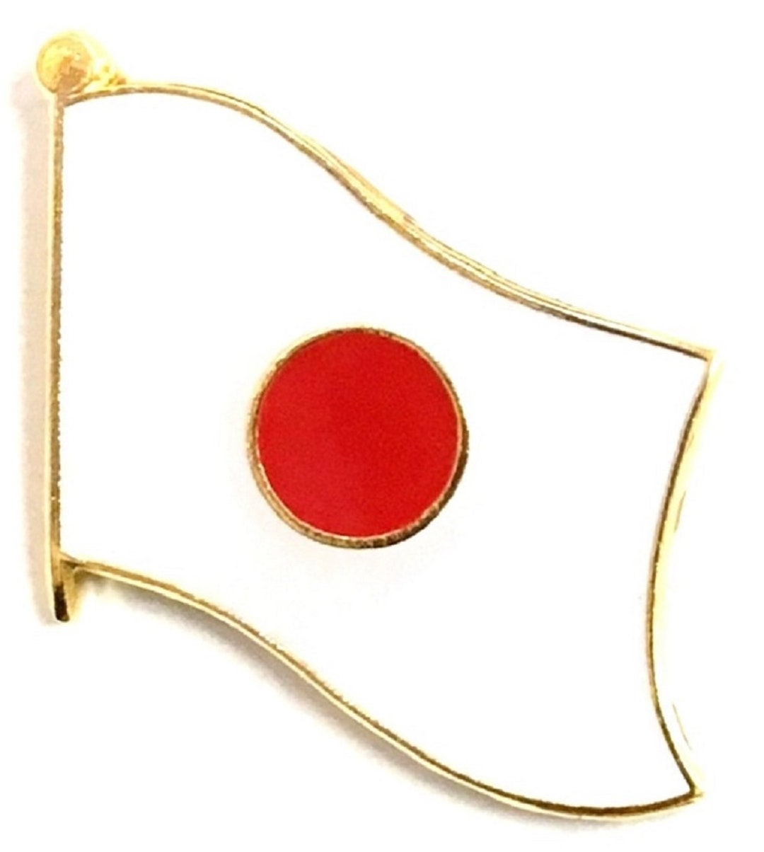 Pack of 3 Japan World Flag Lapel Pin Badges Three Patriotic Country Hat ...