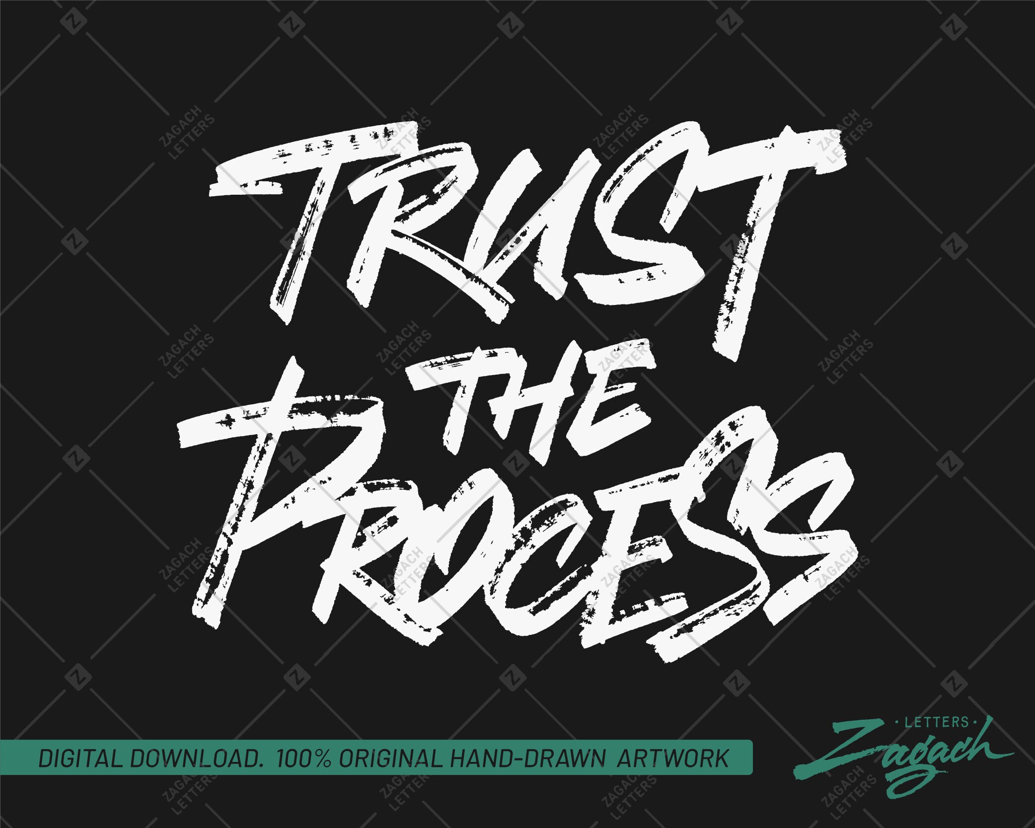 Trust the Process SVG - Etsy