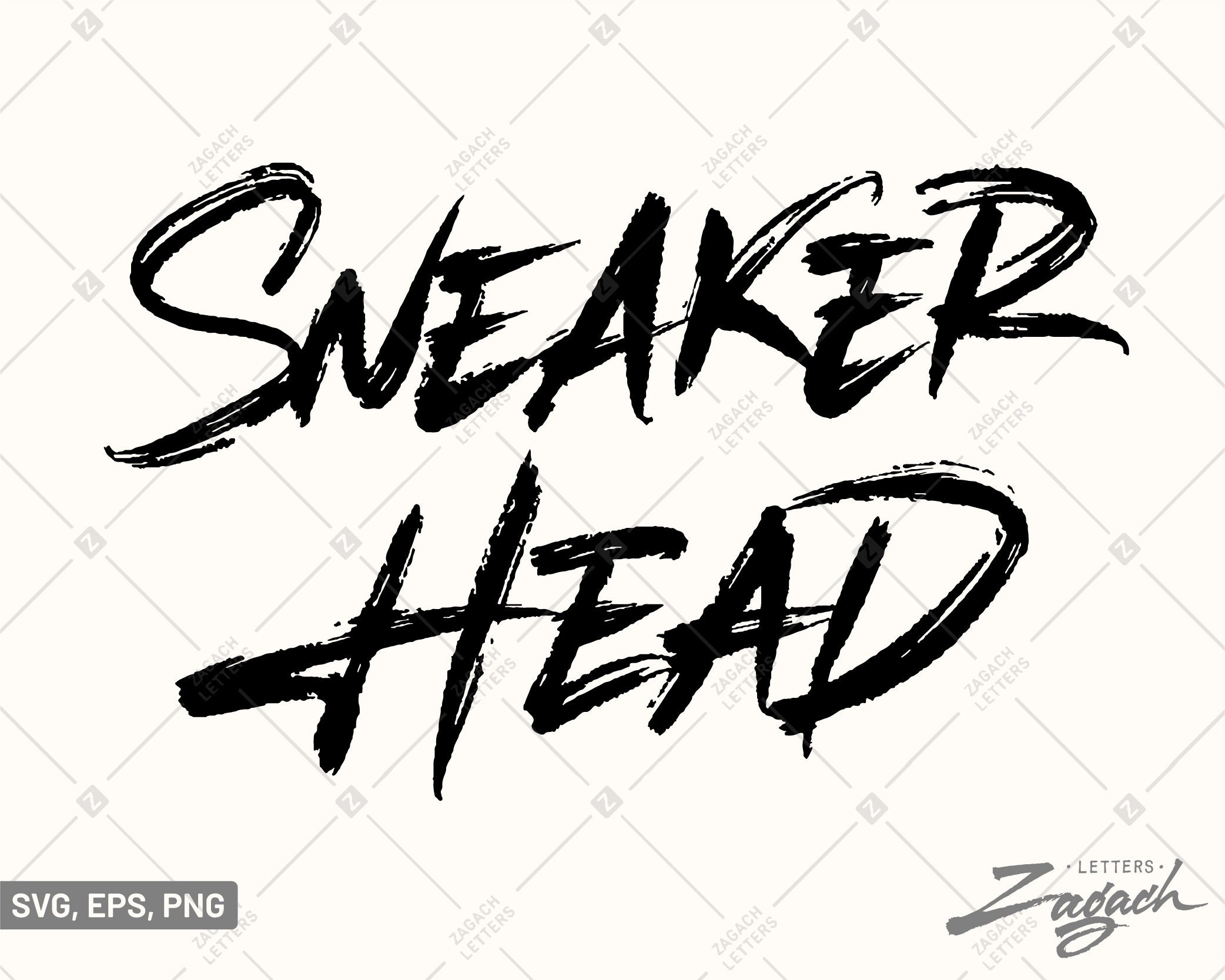 Sneaker Head SVG PNG - Etsy