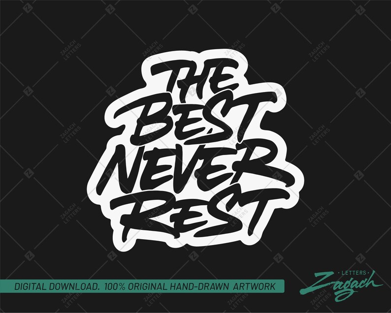 The Best Never Rest SVG - Etsy