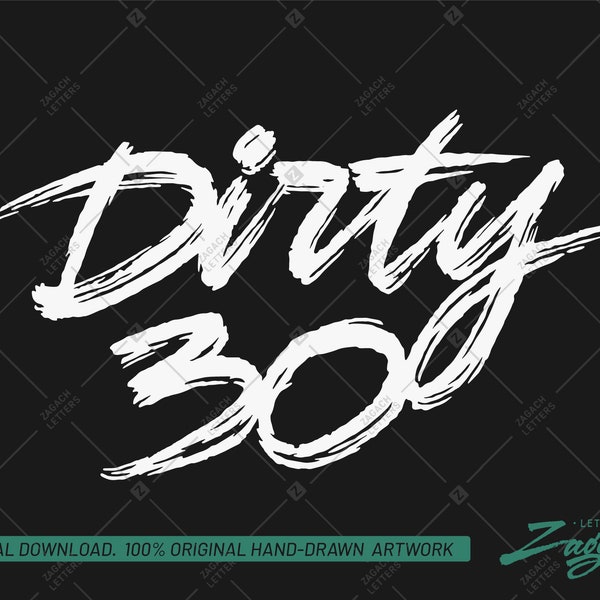 Dirty 30 - Etsy