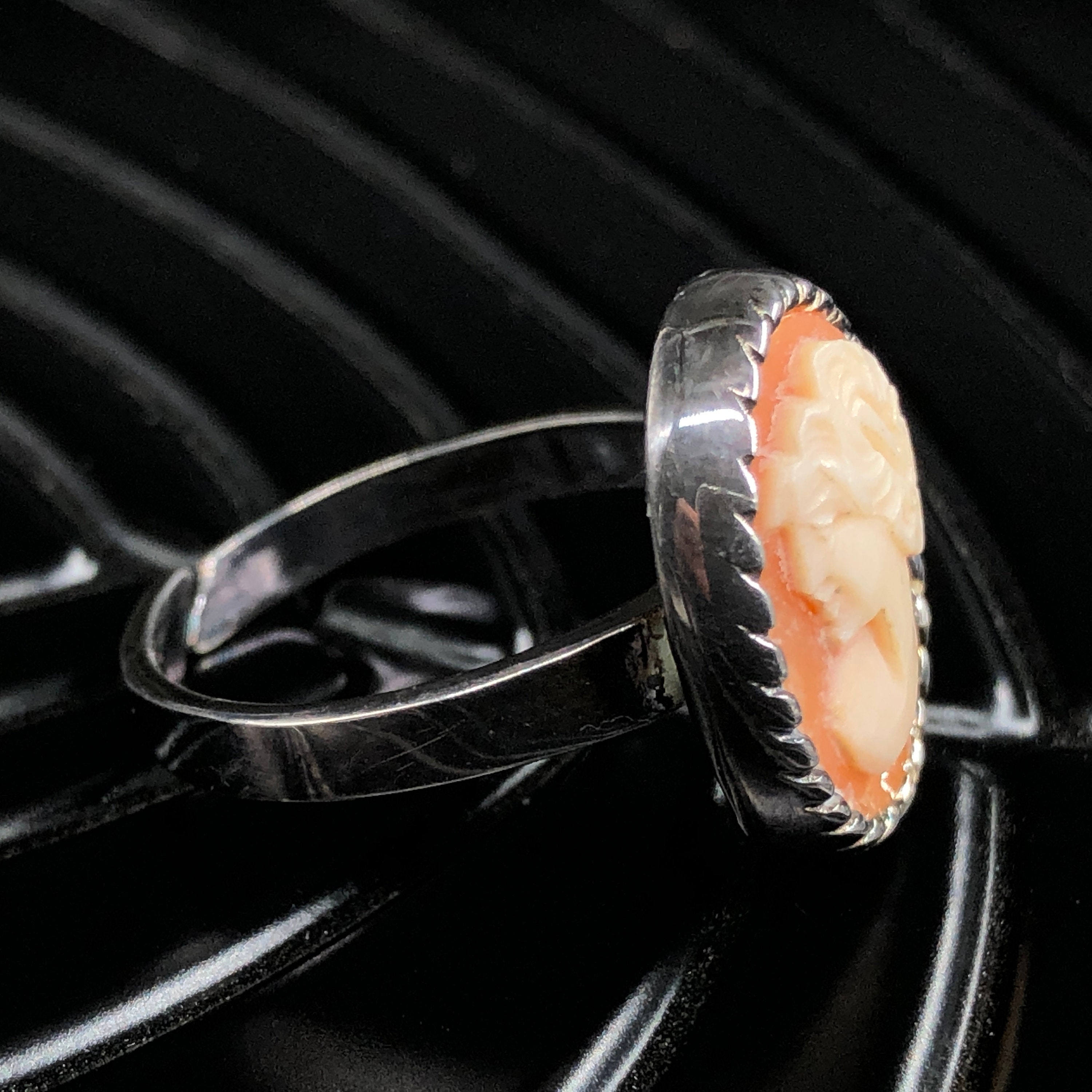 Genuine 835 Silver Ring Nostalgic Comb - Etsy